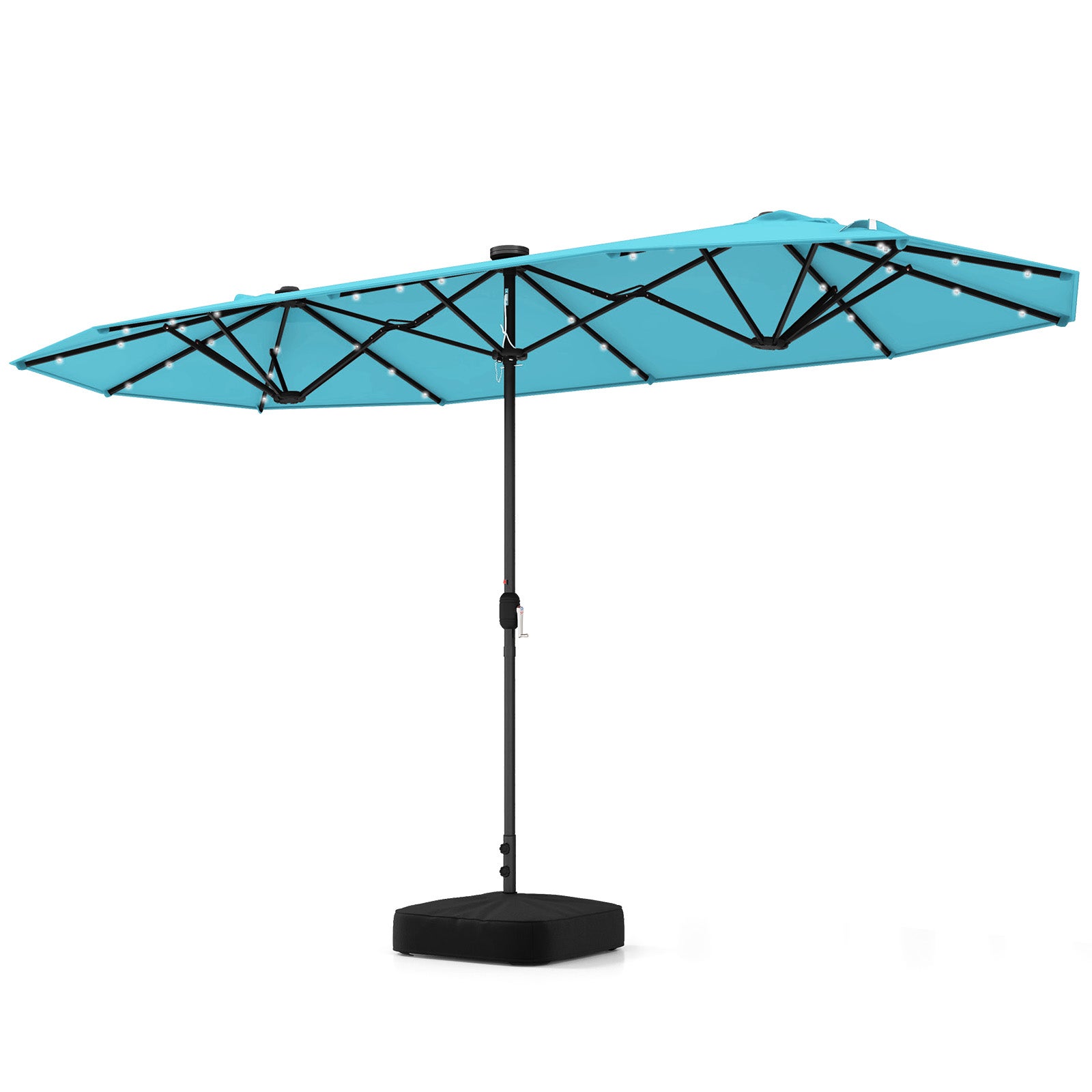 Sombrilla Terraza Exterior Doble 4x2m, Parasol Terraza Exterior con ...