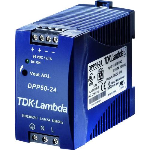Alimentation rail DIN TDK-Lambda DPP50-24 28.5 V/DC 2.1 A 50 W 1 x ...