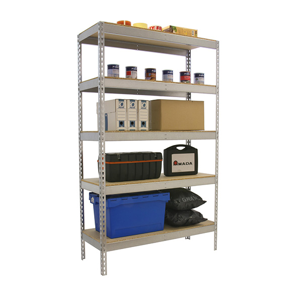 SimonRack Rayonnage Industriel 3000x1500x750, 5 Niveaux en Bois, 400 kg ...