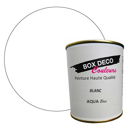 Peinture blanche pour meuble en bois au meilleur prix | Leroy Merlin