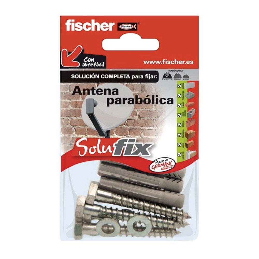 FISCHER 502683 - SOLUFIX antena parabolica | Leroy Merlin