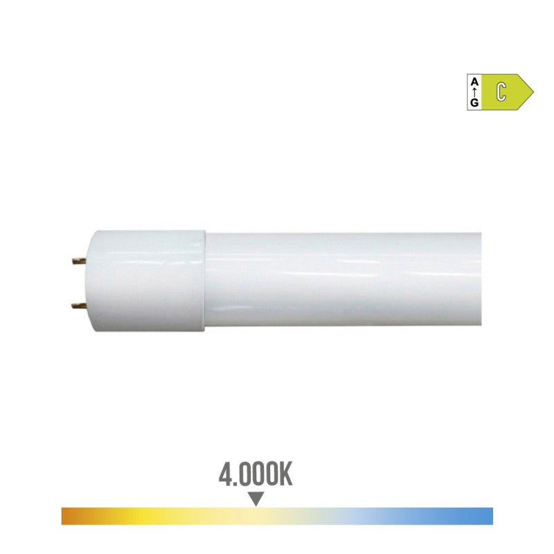 Tubo LED T8 90cm 12W 1940lm - Blanco natural 4000K | Leroy Merlin