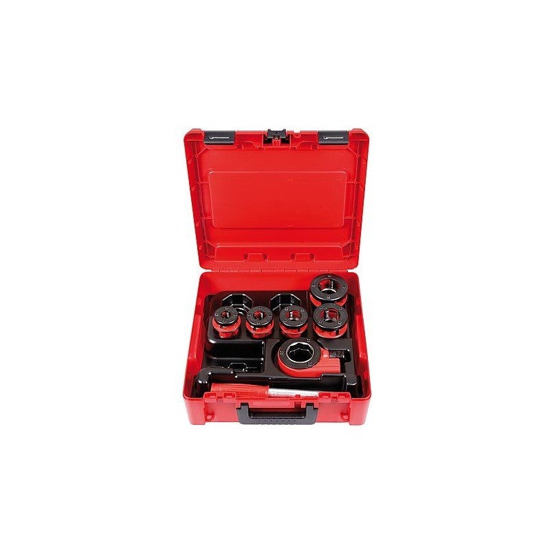 Mallette de 5 filières Super Cut BSPT R 3 8 à 1,1 4 ROTHENBERGER ...