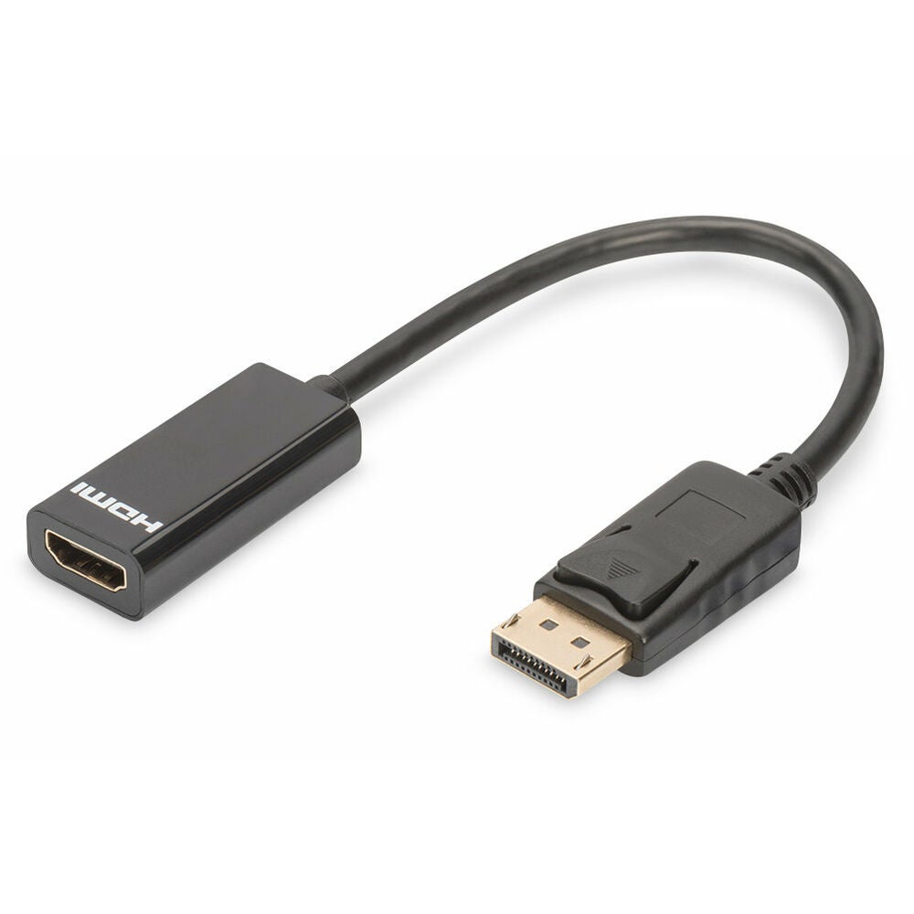 Adaptateur DisplayPort vers HDMI Digitus AK-340400-001-S Noir | Leroy ...