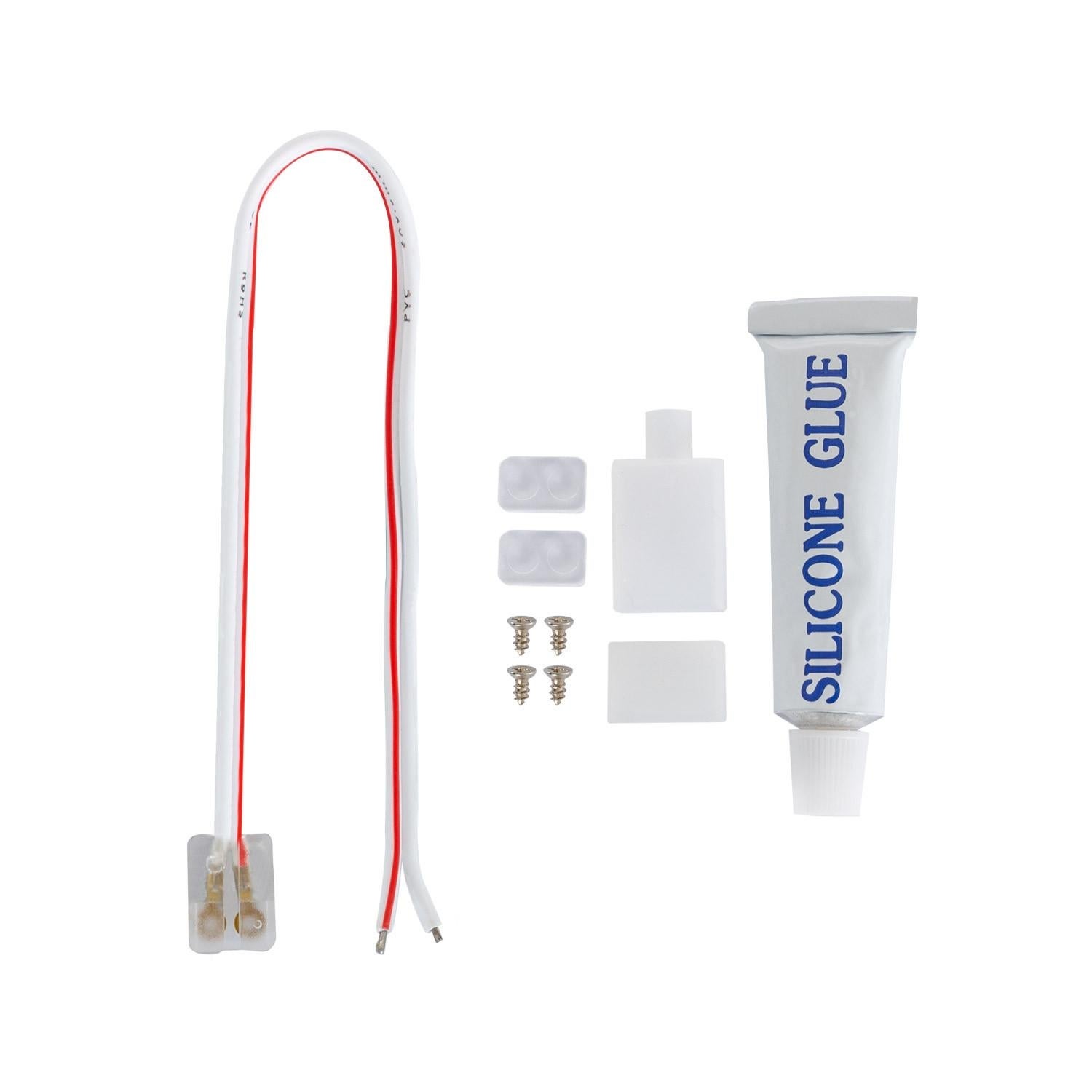 Connecteur pour ruban LED Dimmable Auto-Redressement 220V AC 120 LED/m ...