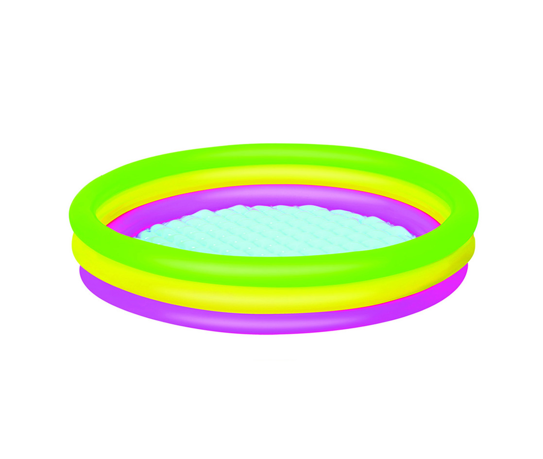 Piscina summer 3 anelli color media +2 anni - ø cm.102x25h. - lt 62 - kg.0,980 (art.51104 ...