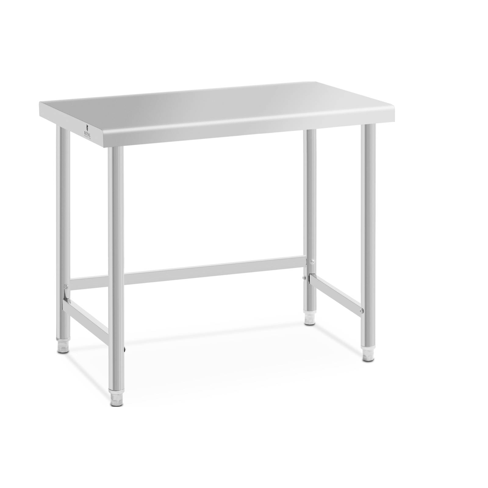 Tavolo acciaio inox 100 x 60 cm Capacità di carico 90 kg | Leroy Merlin