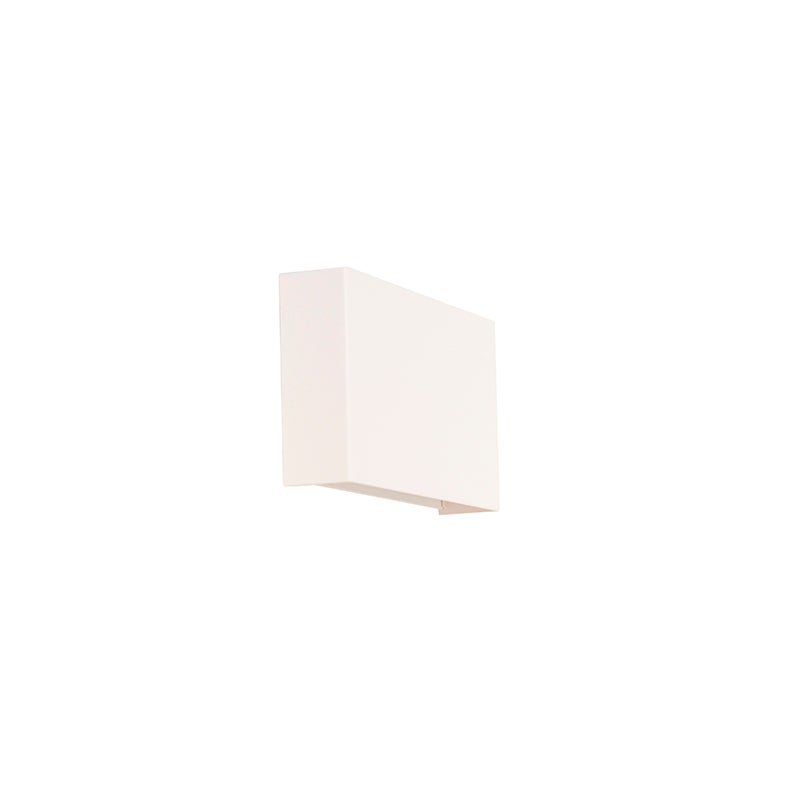 Aplique de pared moderno blanco rectangular de 2 luces - Otan | Leroy ...