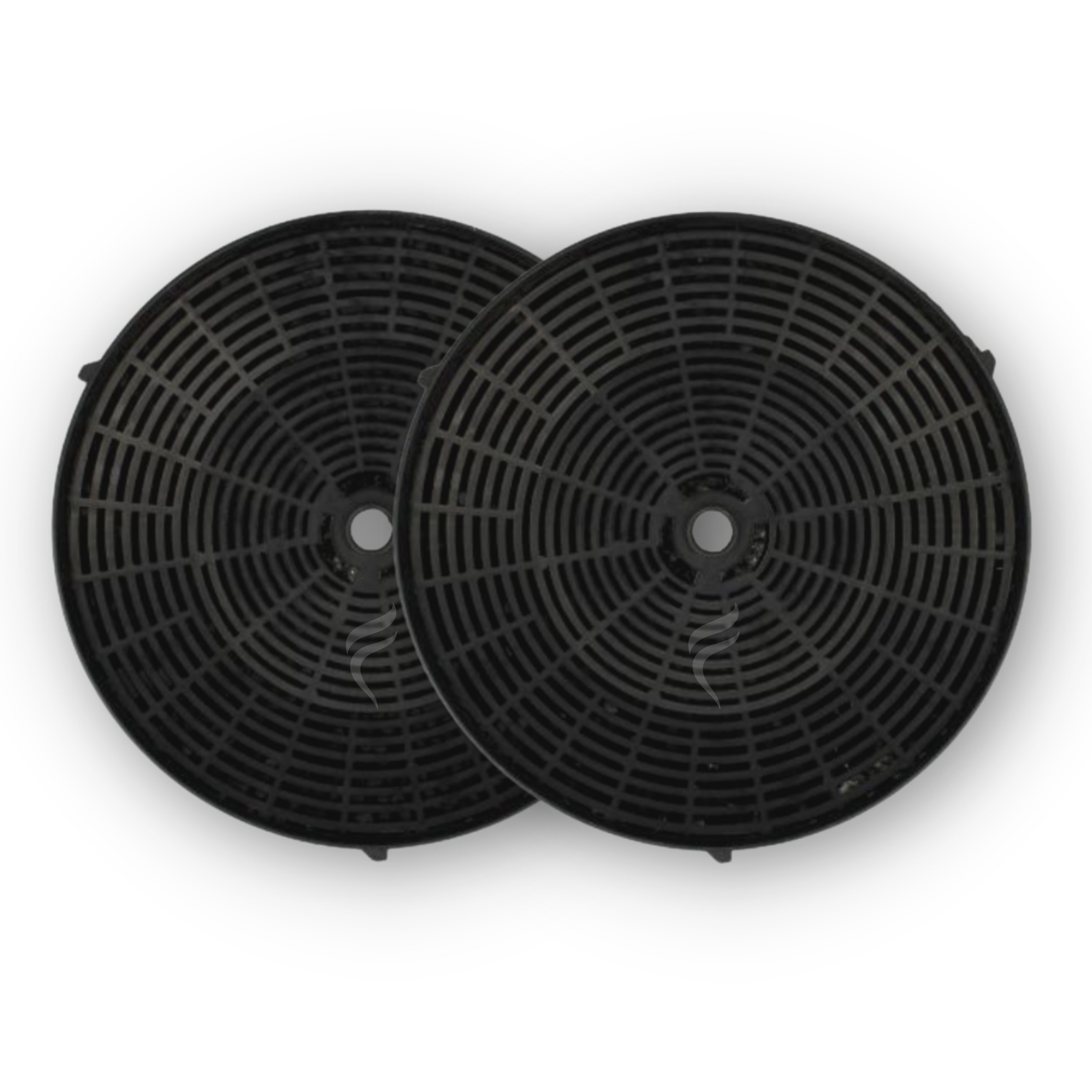 Lot de 2 Filtres à Charbon pour Hotte AEG - Type 57 - Diamètre : 17,2 ...