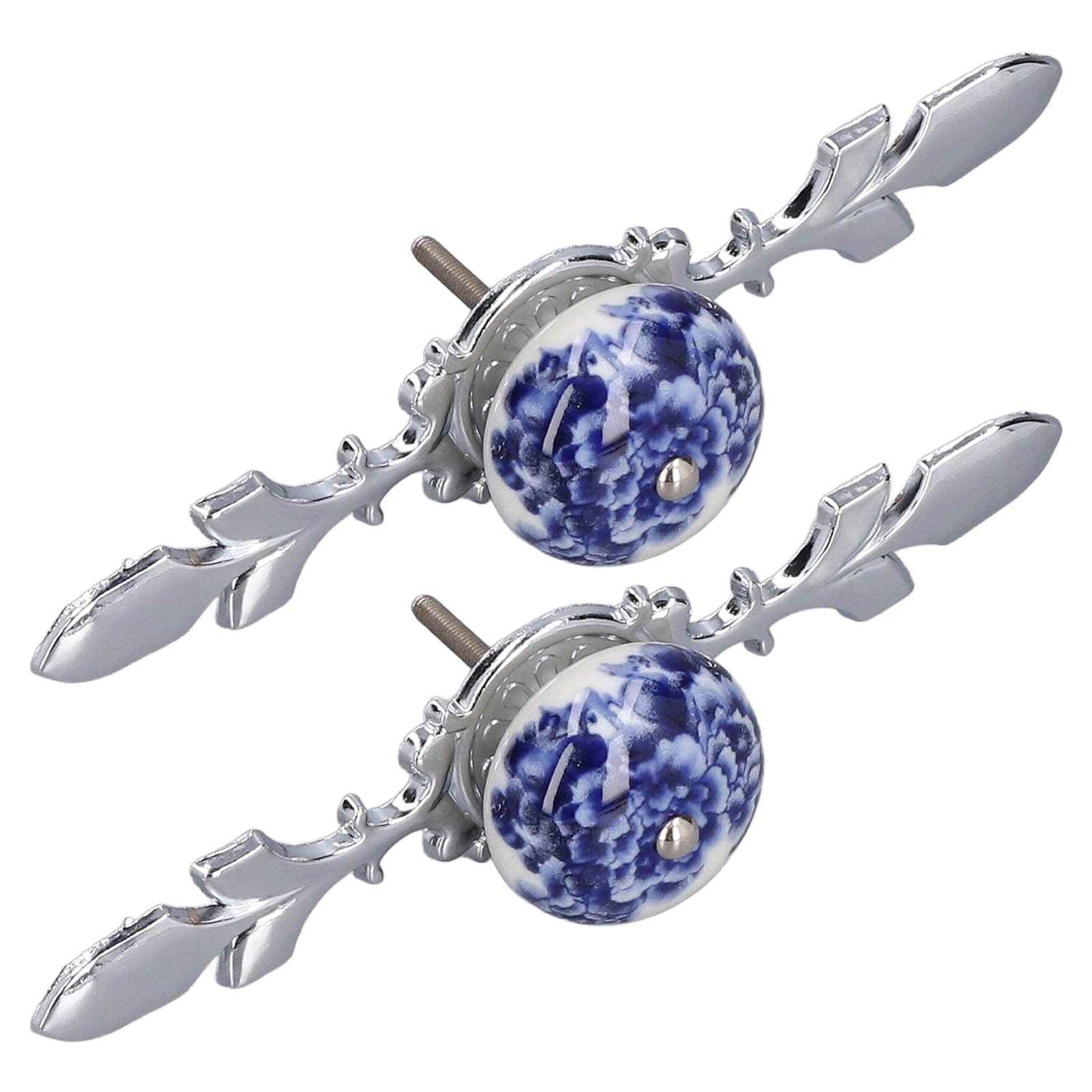 Lote de 2 tiradores de cerámica para armarios, estilo sencillo y ...