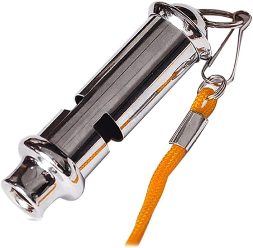 Silbato de metal para emergencias, herramienta de entrenamiento para ...