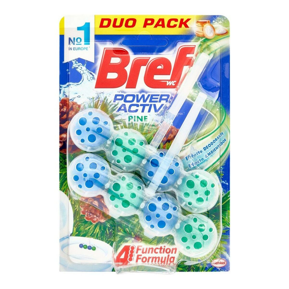 Limpiador WC Bref Power Activ Pino (2 uds) | Leroy Merlin