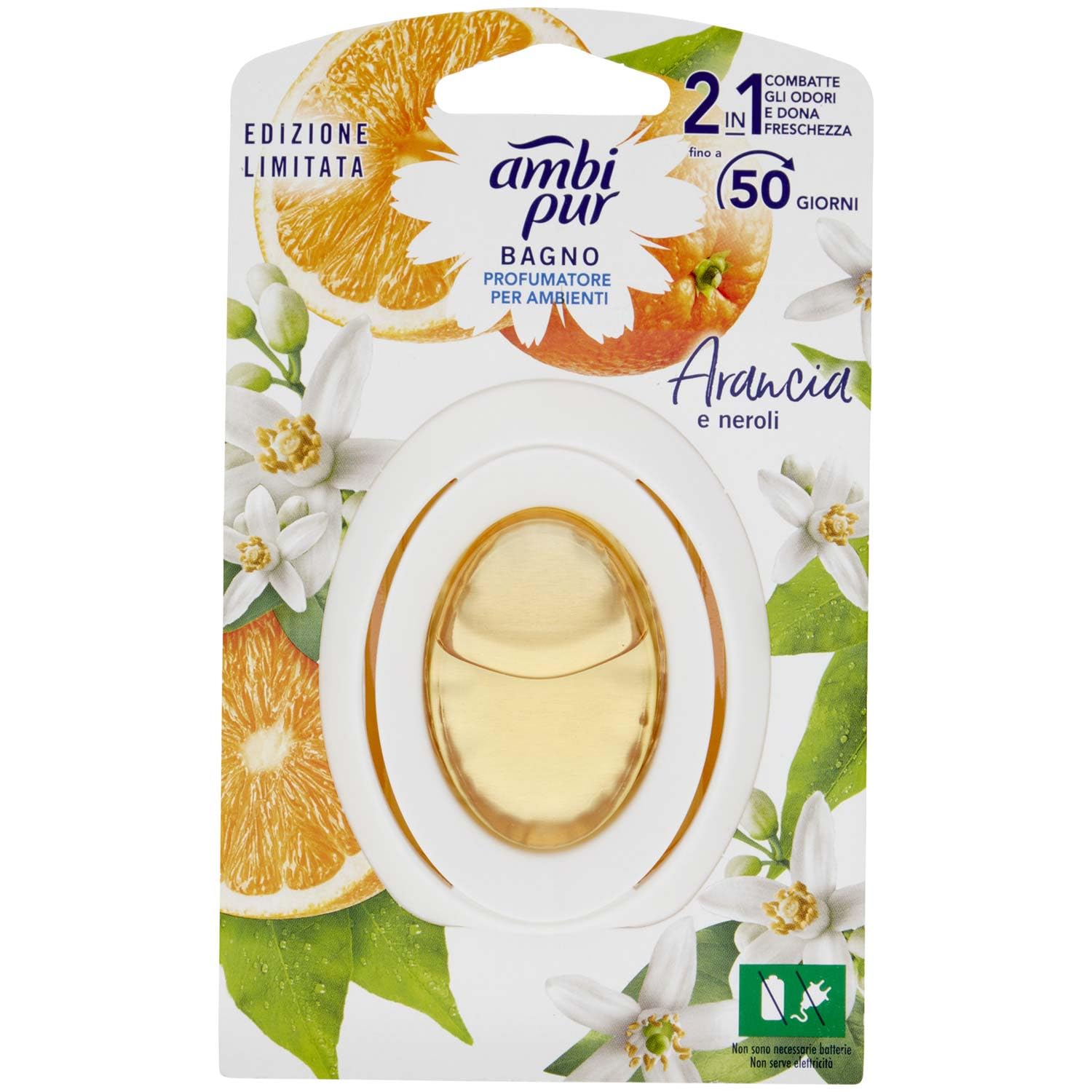 Gel absorbente de olores Ambi-Pur Home para baño, color naranja y negro ...