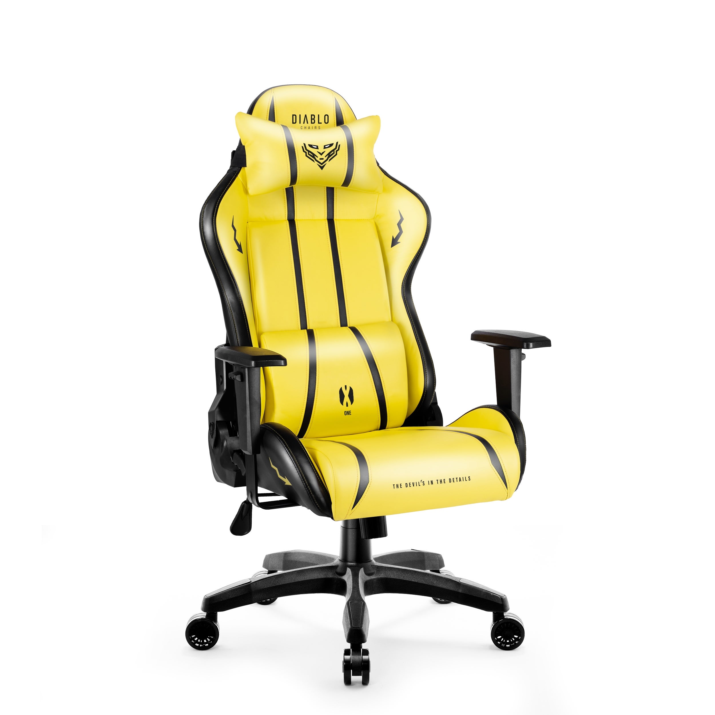 Diablo Gaming Chaise X-ONE 2.0 Fauteuil Gamer, Jaune et noir, Normal (L ...