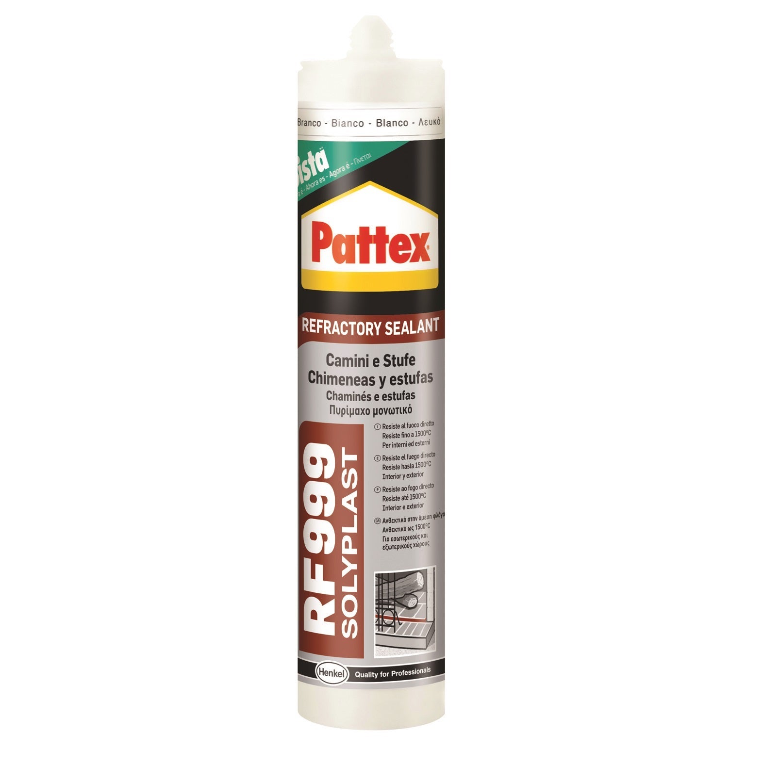 PATTEX silicone réfractaire pour les fours à barbecue et les ...