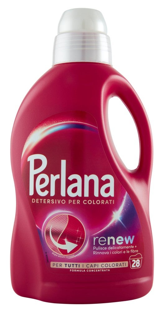 Perlana Lessive Liquide pour Machine à Lessive Couleur 28 Mesures ...