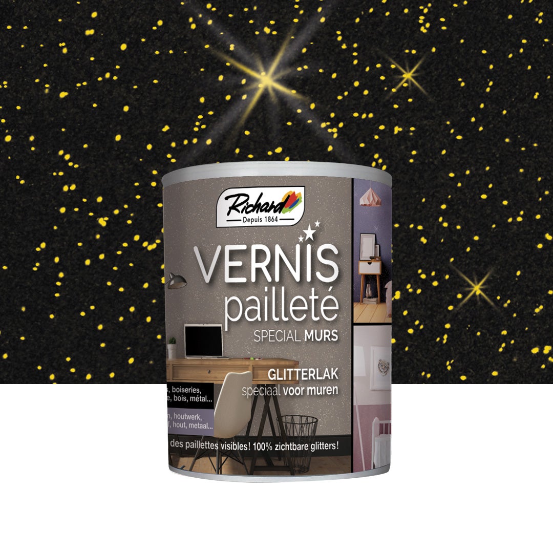 Vernis Pailleté Or Riche Richard 1 L | Leroy Merlin
