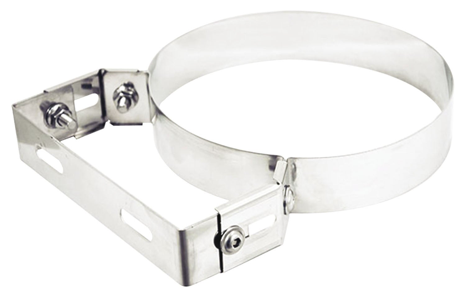 Collier de fixation de tuyaux en inox Ø 12 cm | Leroy Merlin