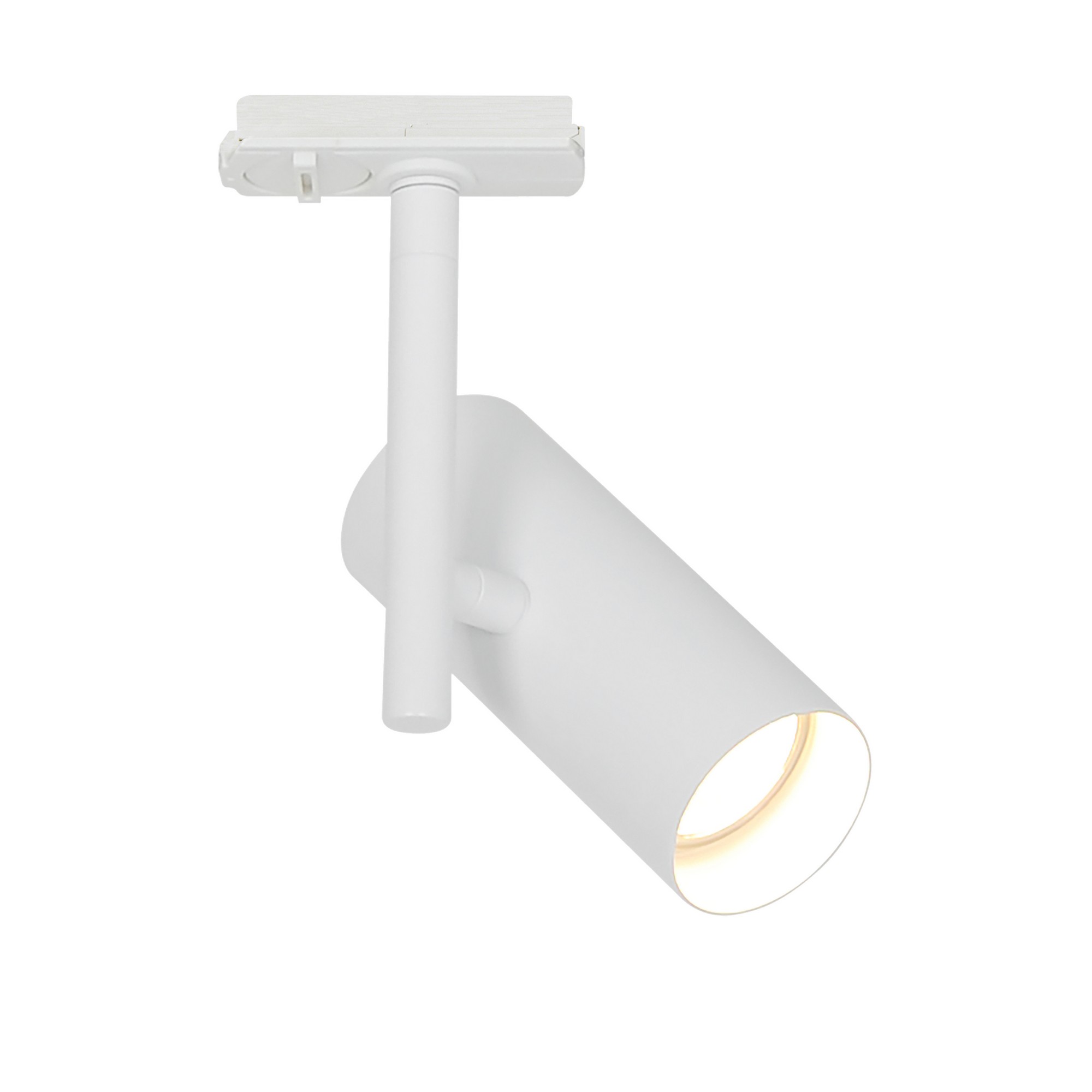Luminaire sur rail Jerome Link Spot Métal Blanc, H.18 IP20 GU10 ...