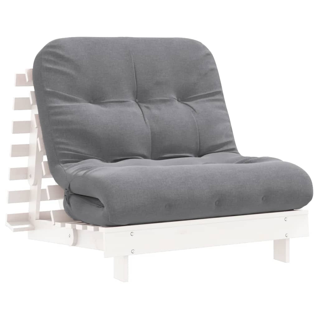 Canapé convertible | Canapé-lit futon avec matelas 80x206x11 cm bois ...