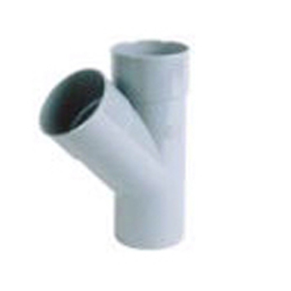 Embranchement simple pvc - mâle / femelle - 45 degrés - diamètre 100 / ...