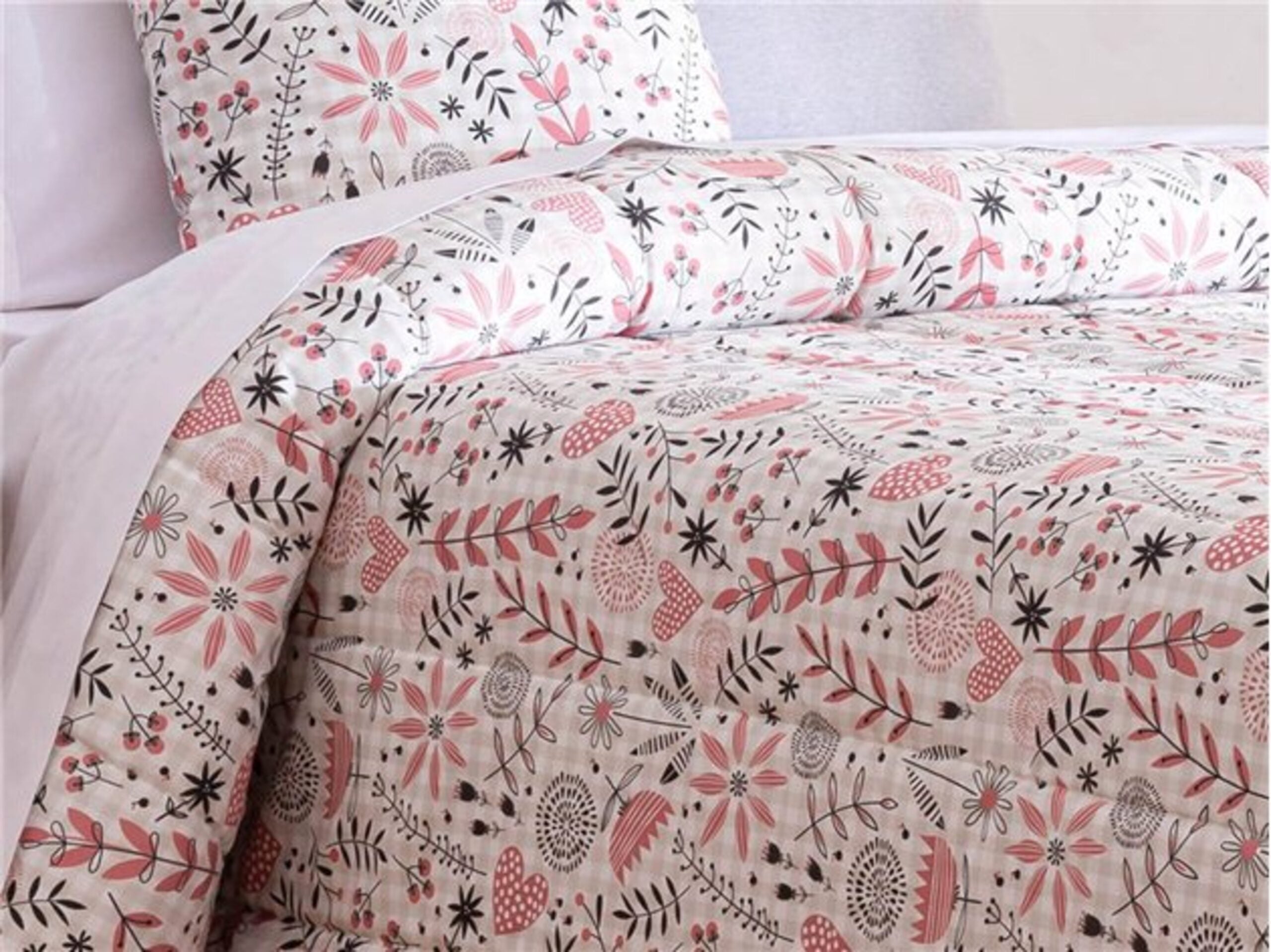 Edredón Juvenil con interior Borreguillo Sherpa Pia para Cama de 90 cm ...