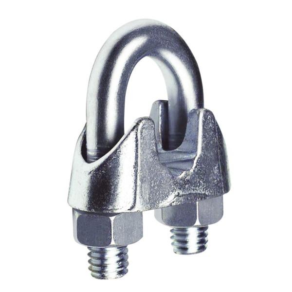 Sujetacable galvanizado caja-12 mm / 10u. | Leroy Merlin