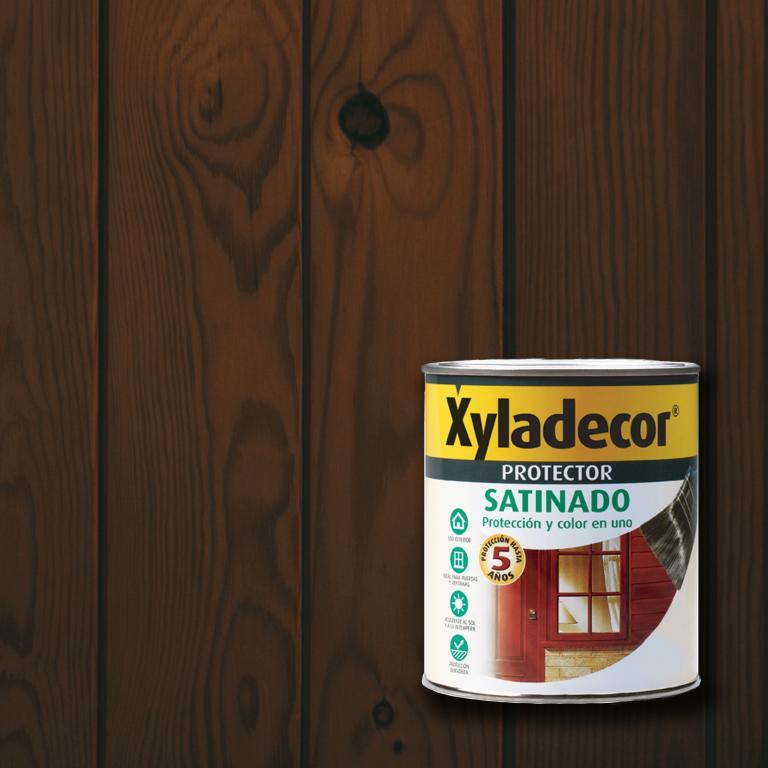 Protector y Color Satinado Xyladecor Satinado Nogal 750ml | Leroy Merlin