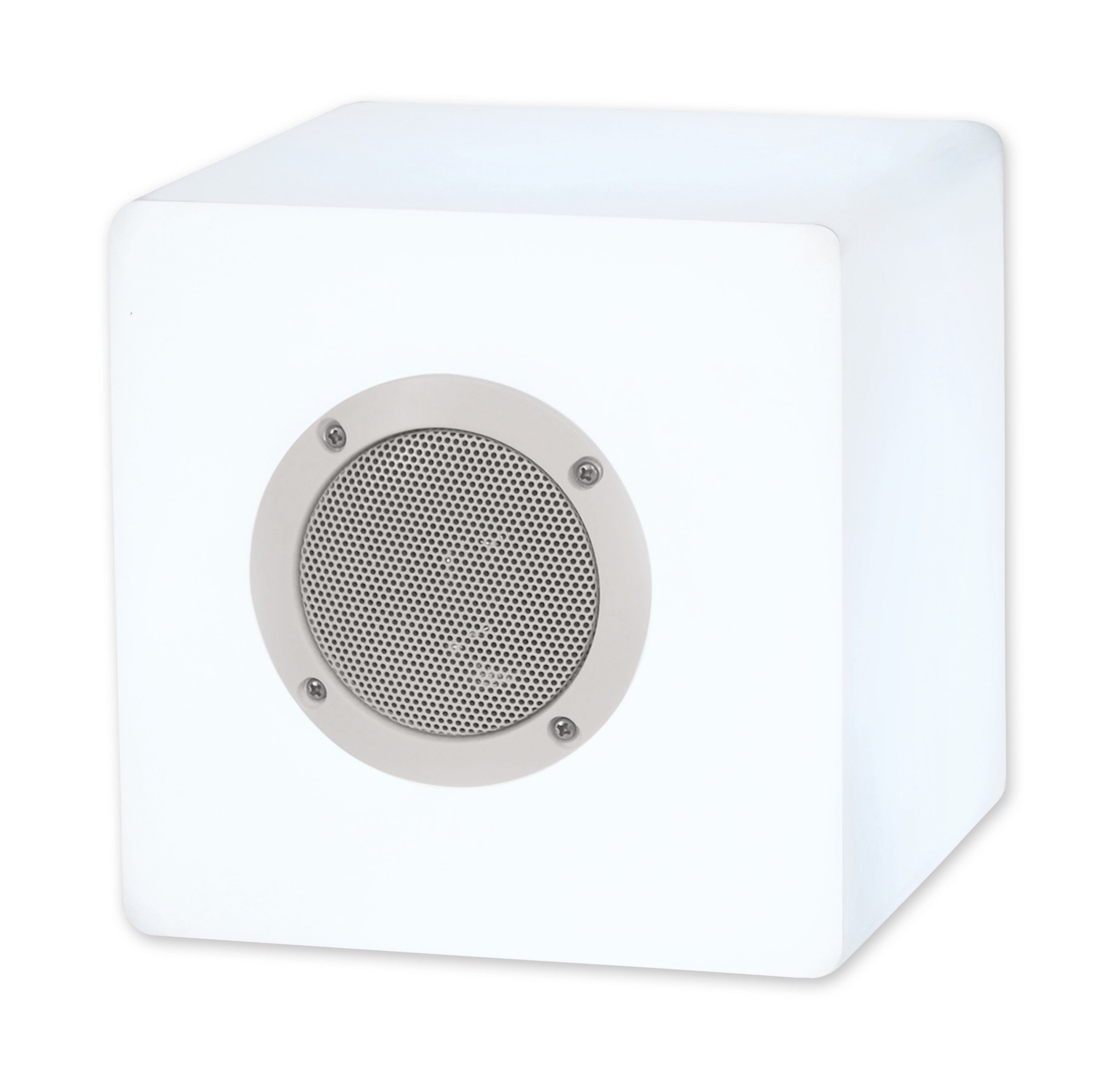 Cube décoratif avec Bluetooth 'Cube' en métal et plastique, avec ...