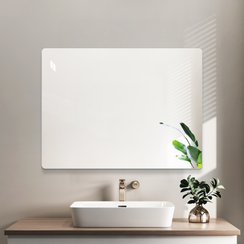 Miroir 100x75 sans cadre – Verre HD sans cuivre – Film sécurisé anti ...