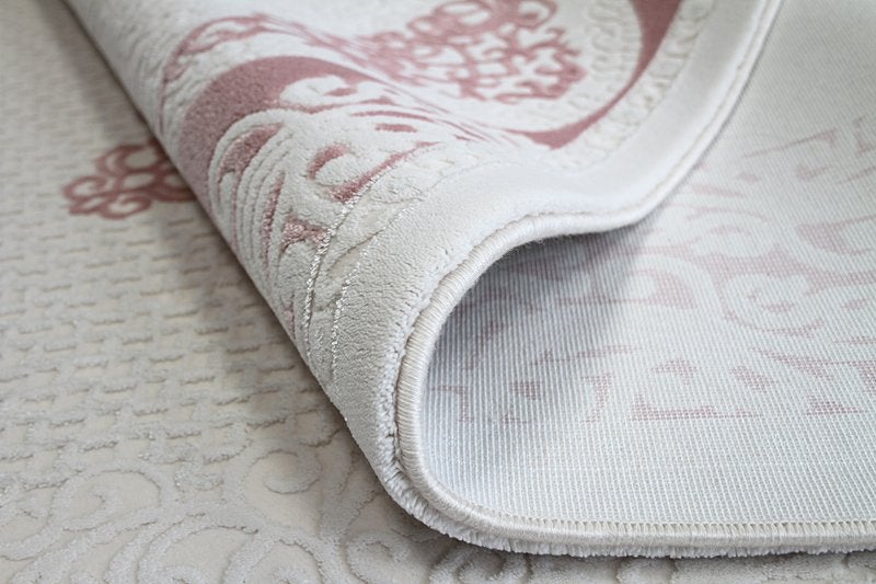 Covor acril Mirada 5416 crem Franjuri 80x300 cm | Leroy Merlin