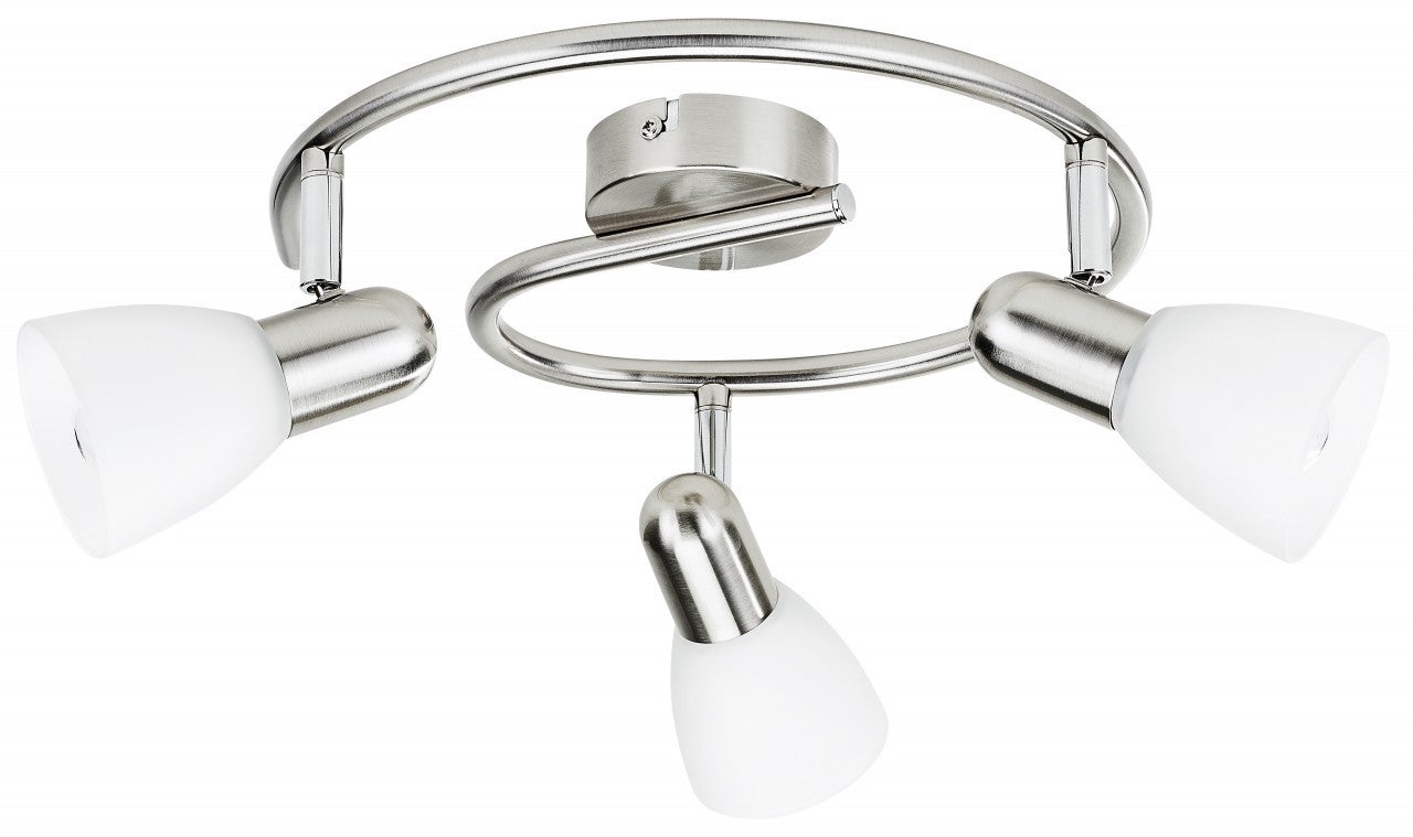 LAMPE EN TOILE DE JUTE PHILIPS 3 SPOTS | Bricoman