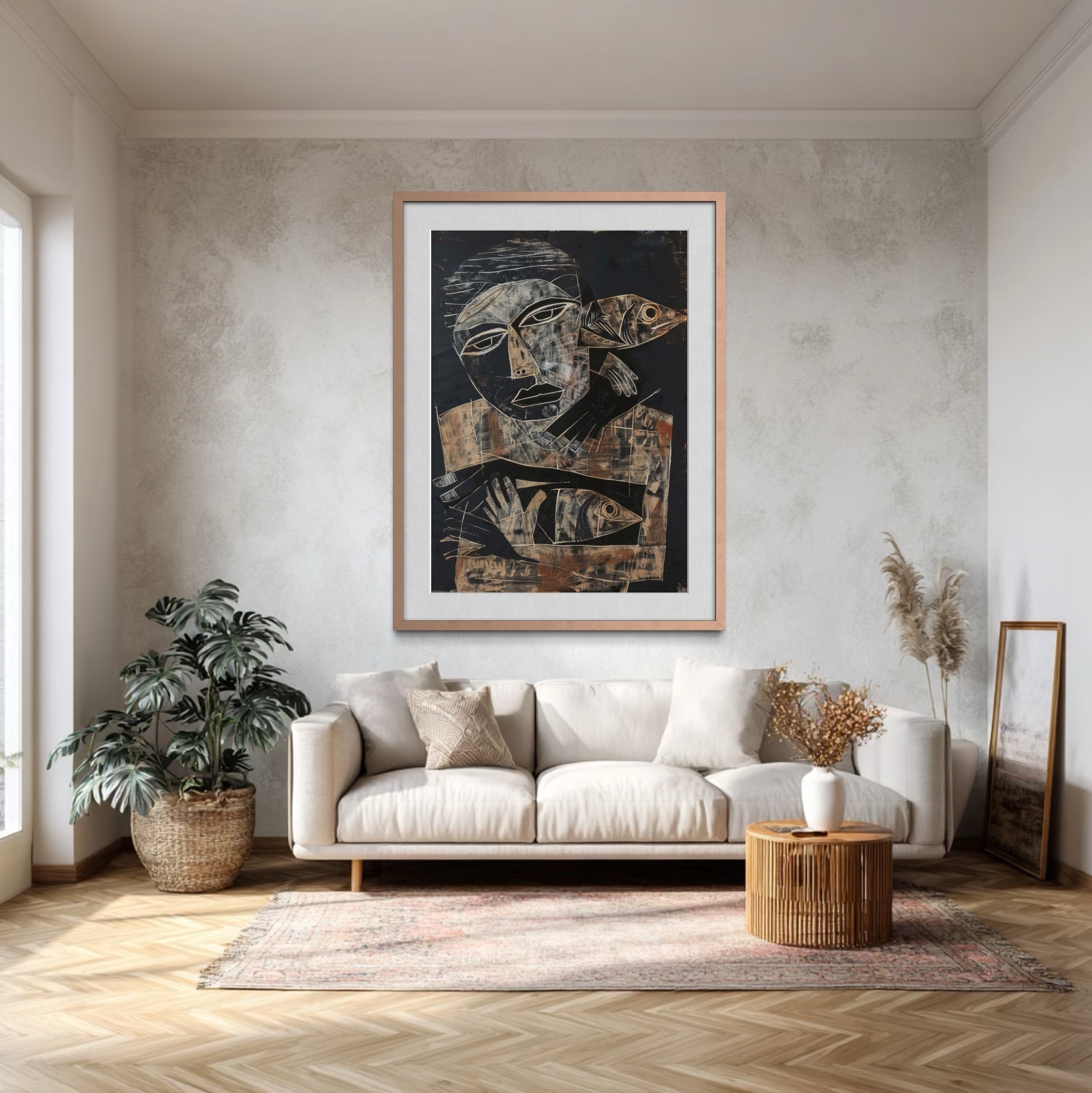 Lámina para enmarcar, 50x70. POLARTE-E "Susurros de Piel y Escamas ...