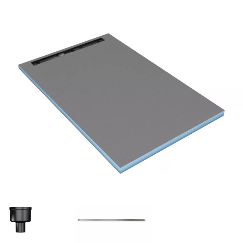 Receveur de douche à carreler 120 x 90 cm WEDI Fundo Riolito Neo avec ...