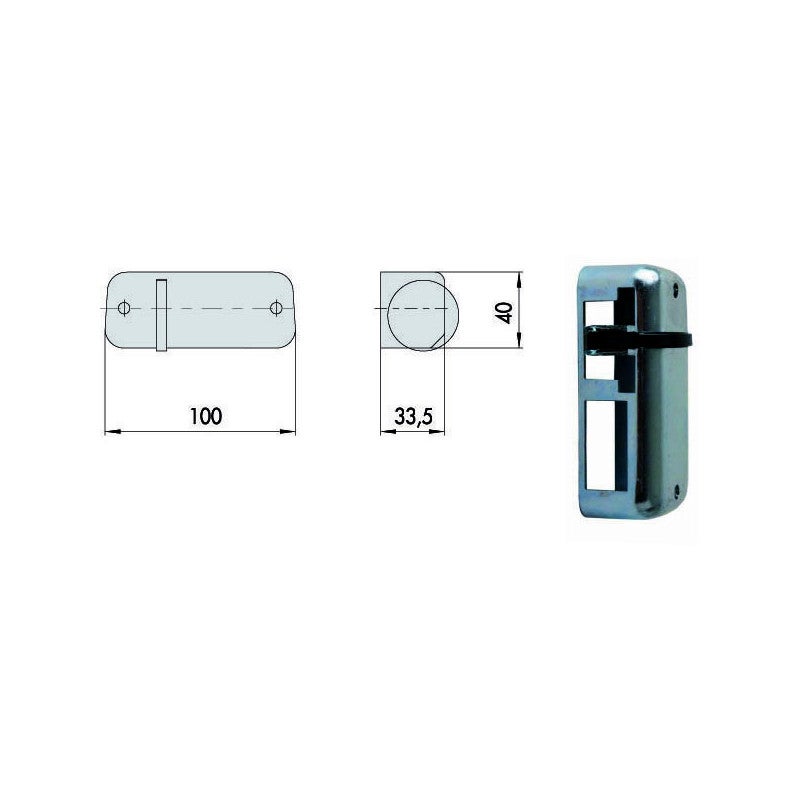 Cerraduras Eléctricas de Contraplaca Derecha 07020-00-1 Cisa | Leroy Merlin