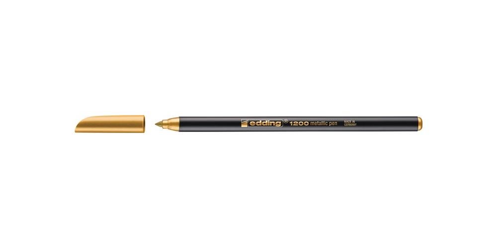 Edding Faserschreiber 1200 Color Pen metallic gold | Leroy Merlin