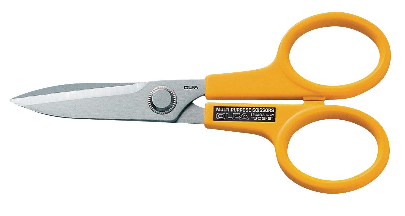 Ciseaux multi-usages SCS-2 17,28 cm avec bord dentelé en acier ...