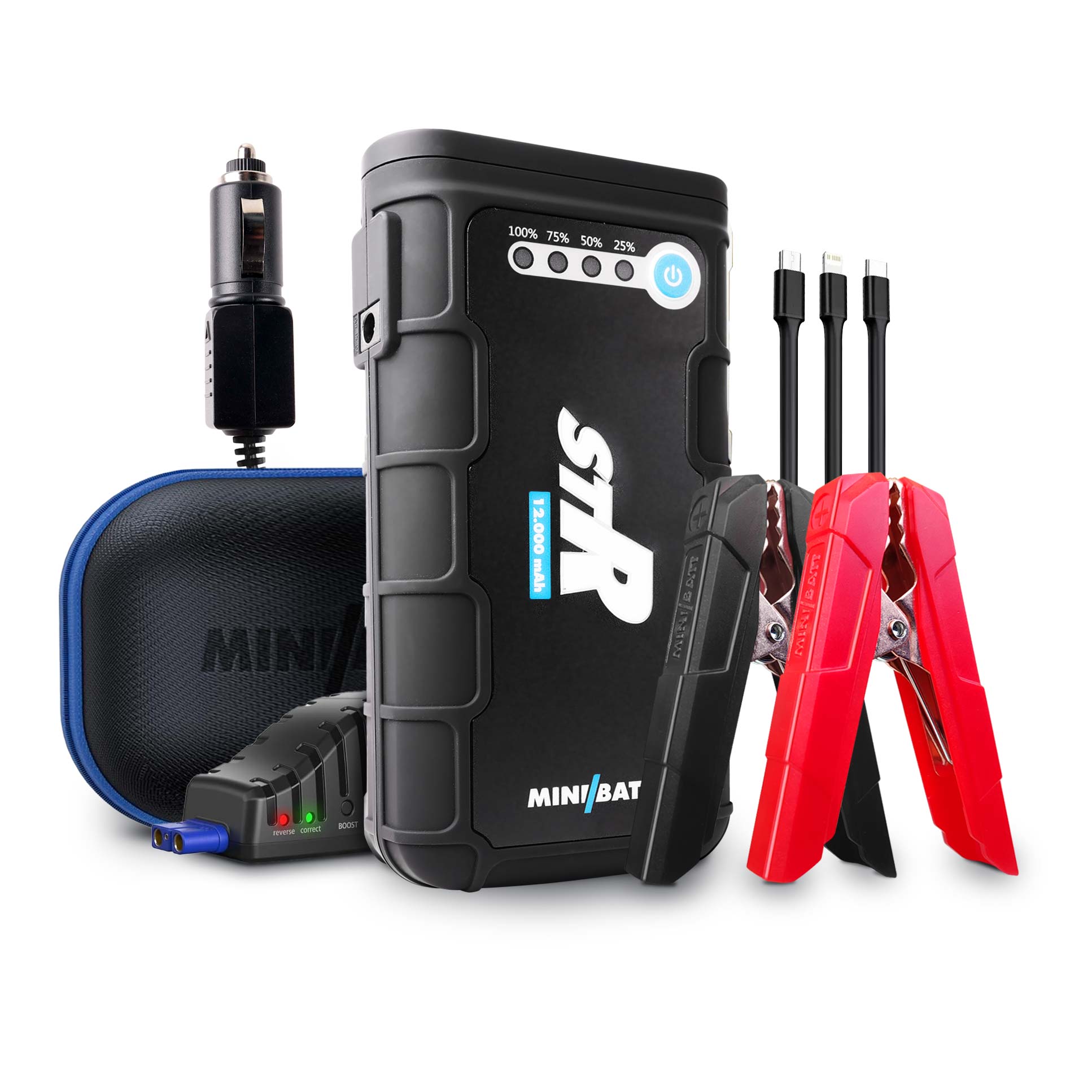 MiniBatt - Mini Jump Starter 12.000mAh, démarre facilement les ...