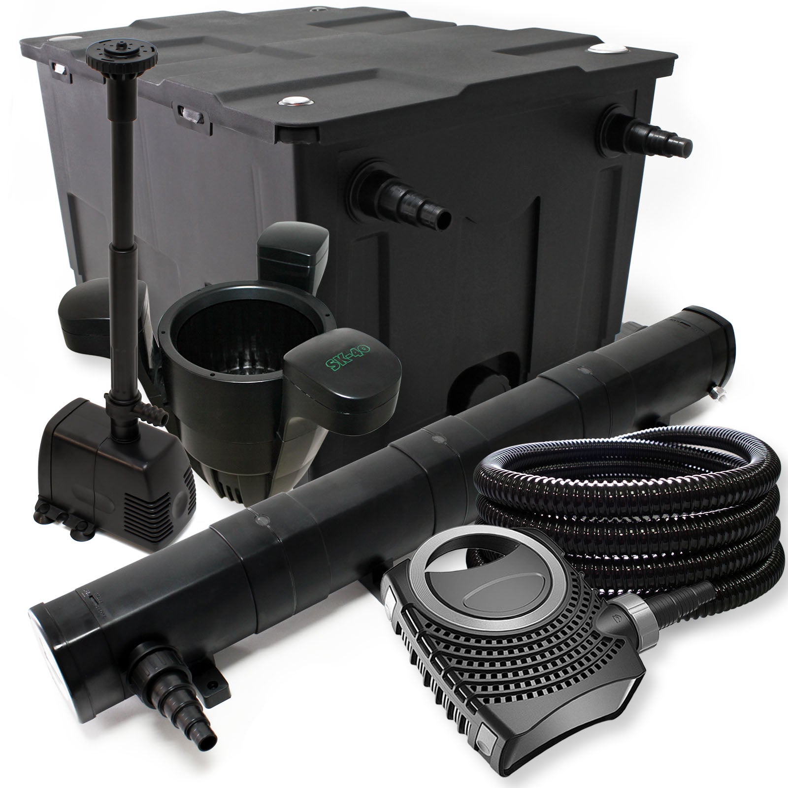 SunSun Filto Bio 60000l 72 W UVC purificador para estanques Bomba 25 m ...