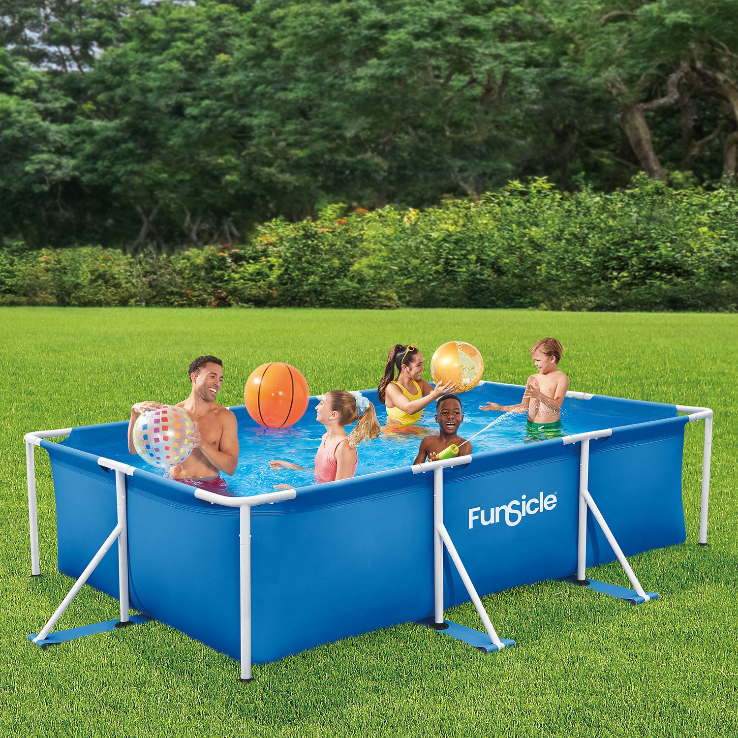 Piscine tubulaire Activity™ Lap Pool Funsicle 3m x 2m x 75cm | Leroy Merlin