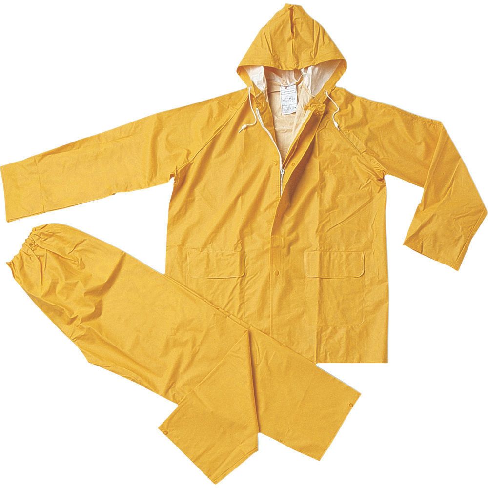 Traje impermeable PVC BRIXO - COLOR amarillo - TALLA XL - | Leroy Merlin