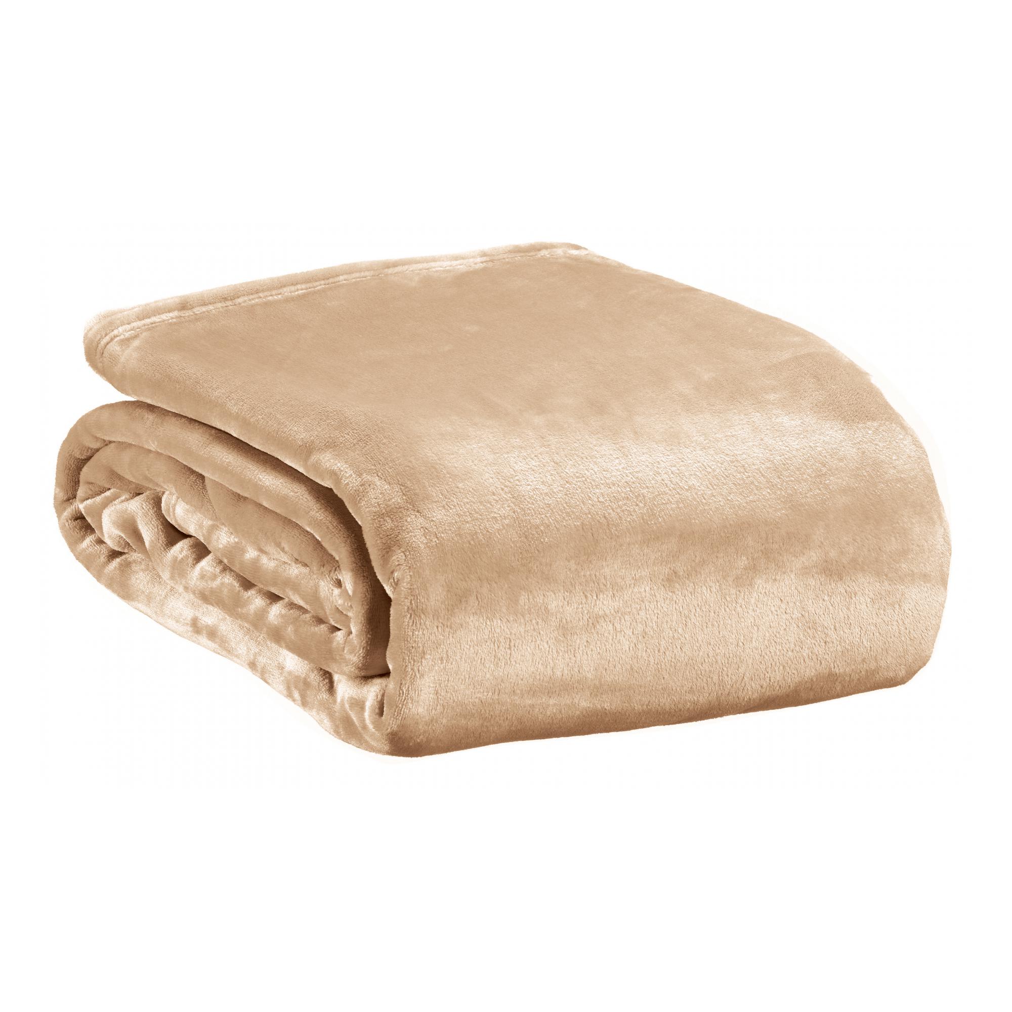 Manta reciclada Theo Natural 230 x 250 cm Natural 230 x 250 cm ...