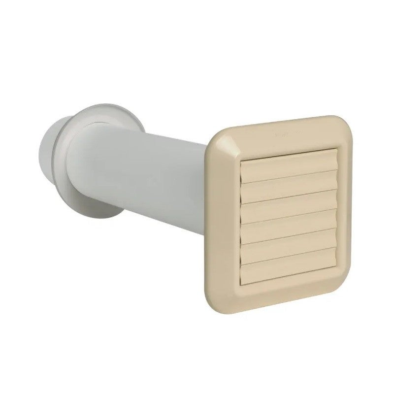 Traversée de mur Nicoll TMTX D100/125 couleur sable pvc anti-UV | Leroy ...