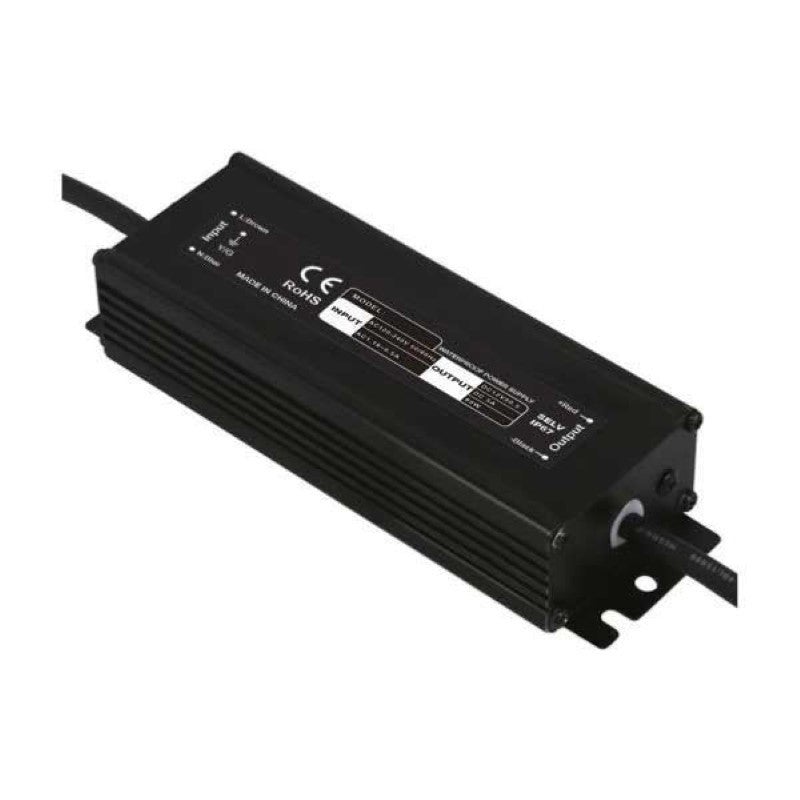 Transformateur 220V 24V étanche IP67 150W DC 6,25A - SILUMEN | Leroy Merlin