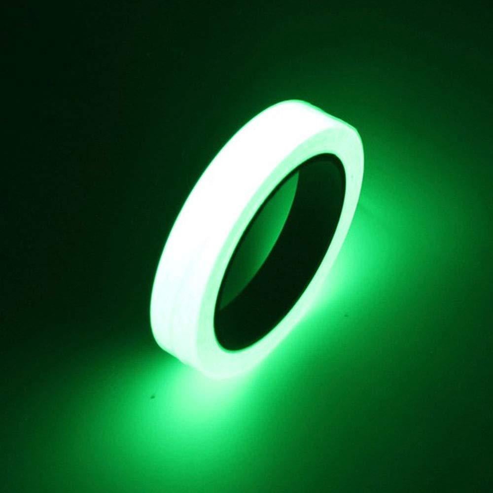 10Mx1CM Ruban Autocollant Fluorescent, Glow in The Dark Tape, Ruban ...