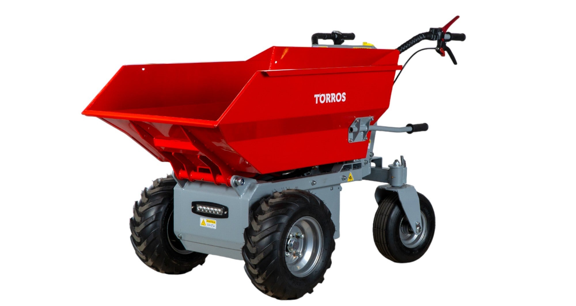Mini dumper électrique 500kg 216L benne basculante par vérin batterie ...
