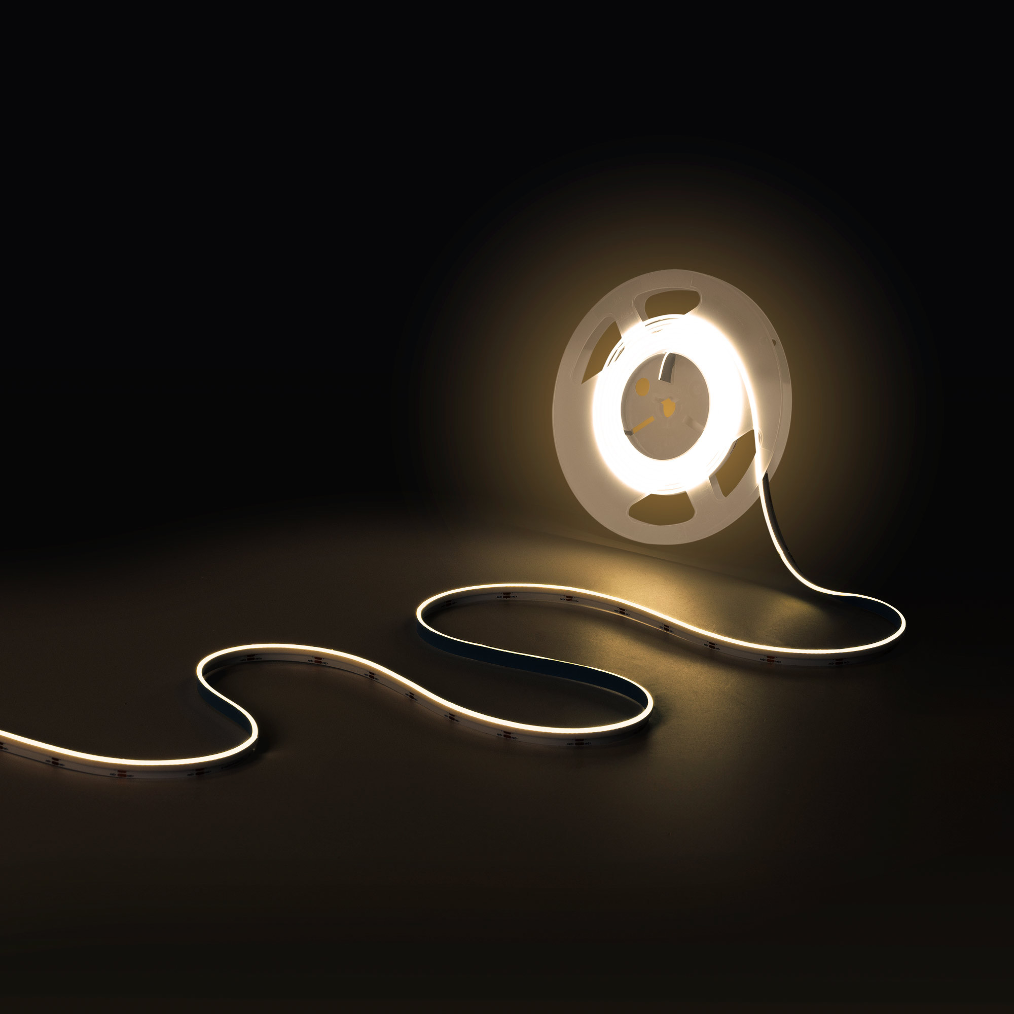Ruban LED COB monochrome 24V DC - Emission latérale - 9W/m - 8mm - IP20 ...