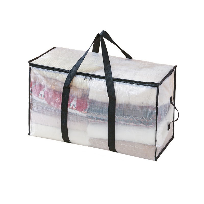 Sacs de rangement 77L, sacs de déménagement transparents avec poignée à ...