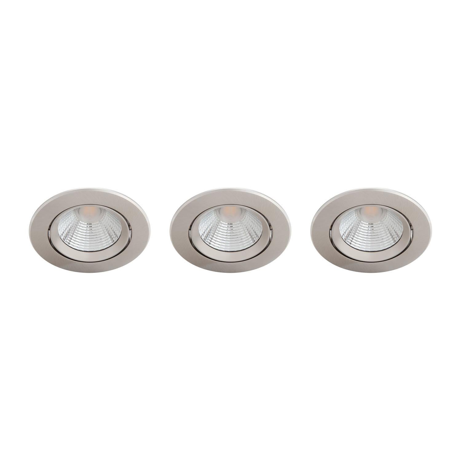 Pacchetto 3 Downlight LED Philips "Sparkle" Circolare 5,5W 350Lm ...