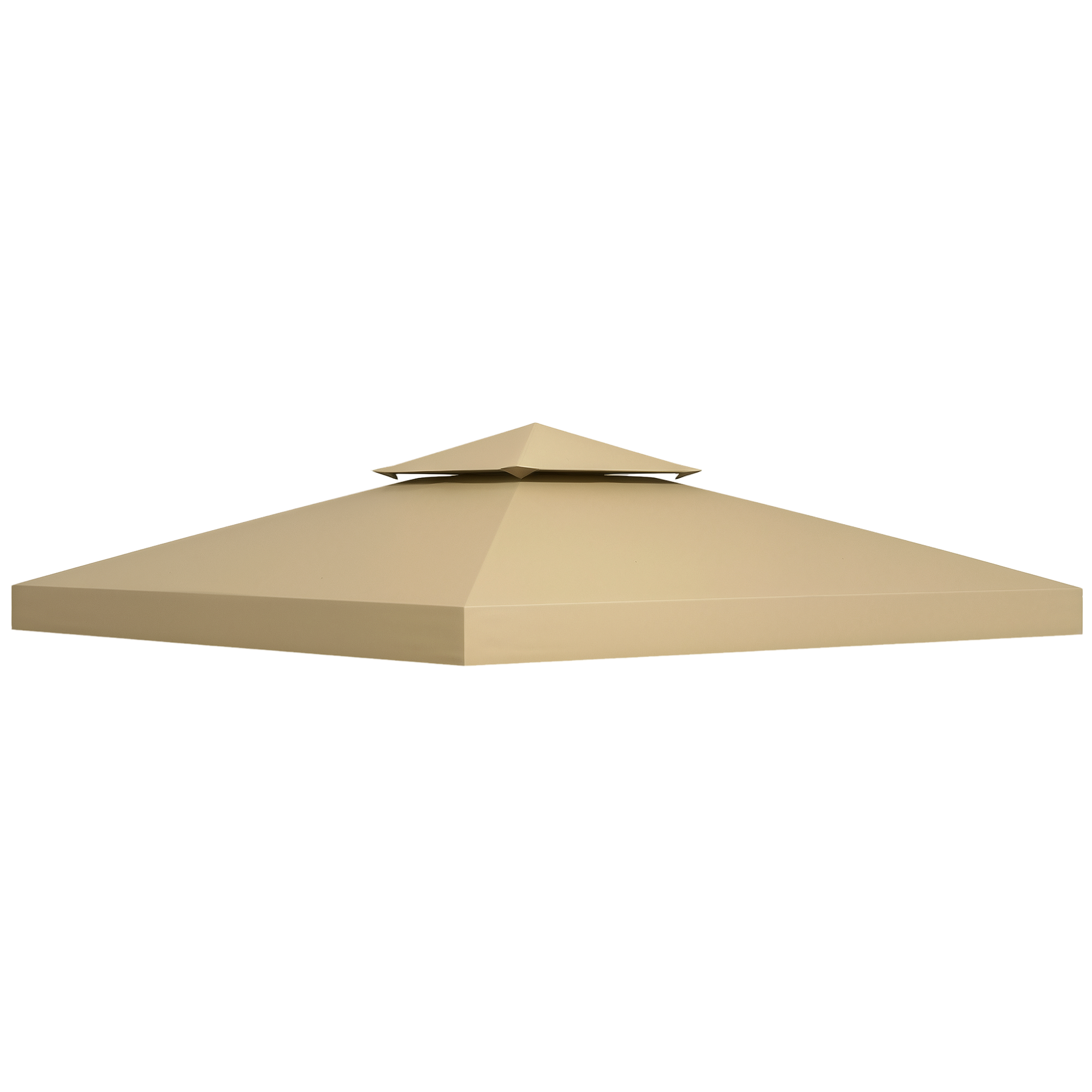 3(m) Gazebo Top Cover Double Tier Canopy Replacement Pavilion Roof Deep ...